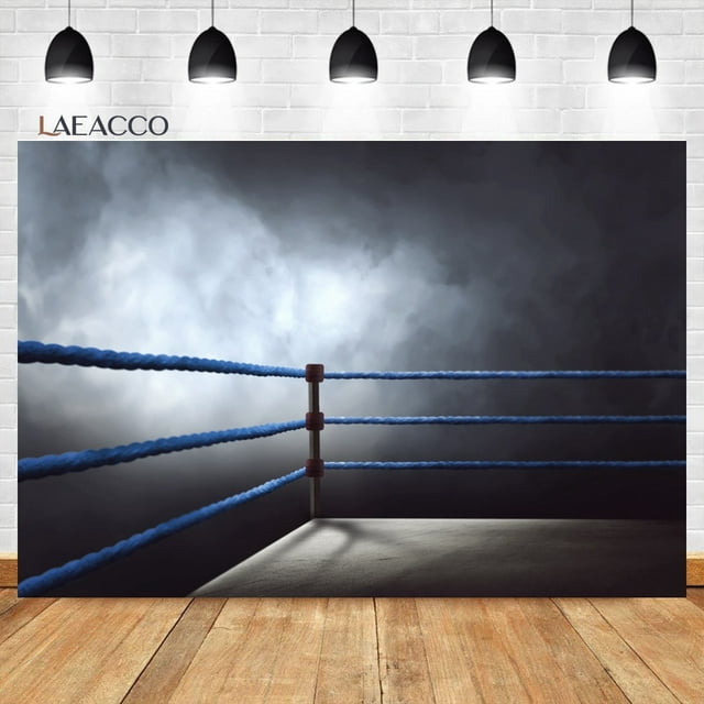 Stadium Lighting 3D Professional Boxing Arena Background Sports Match ...
