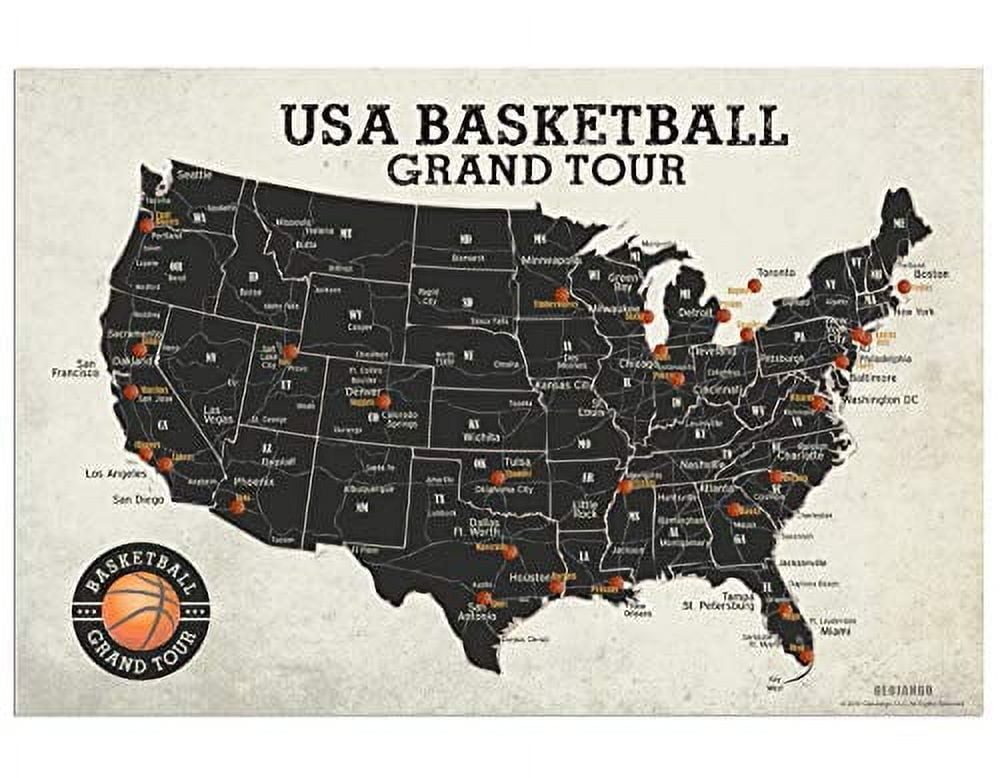 Stadium Map Poster (30x20) - Walmart.com