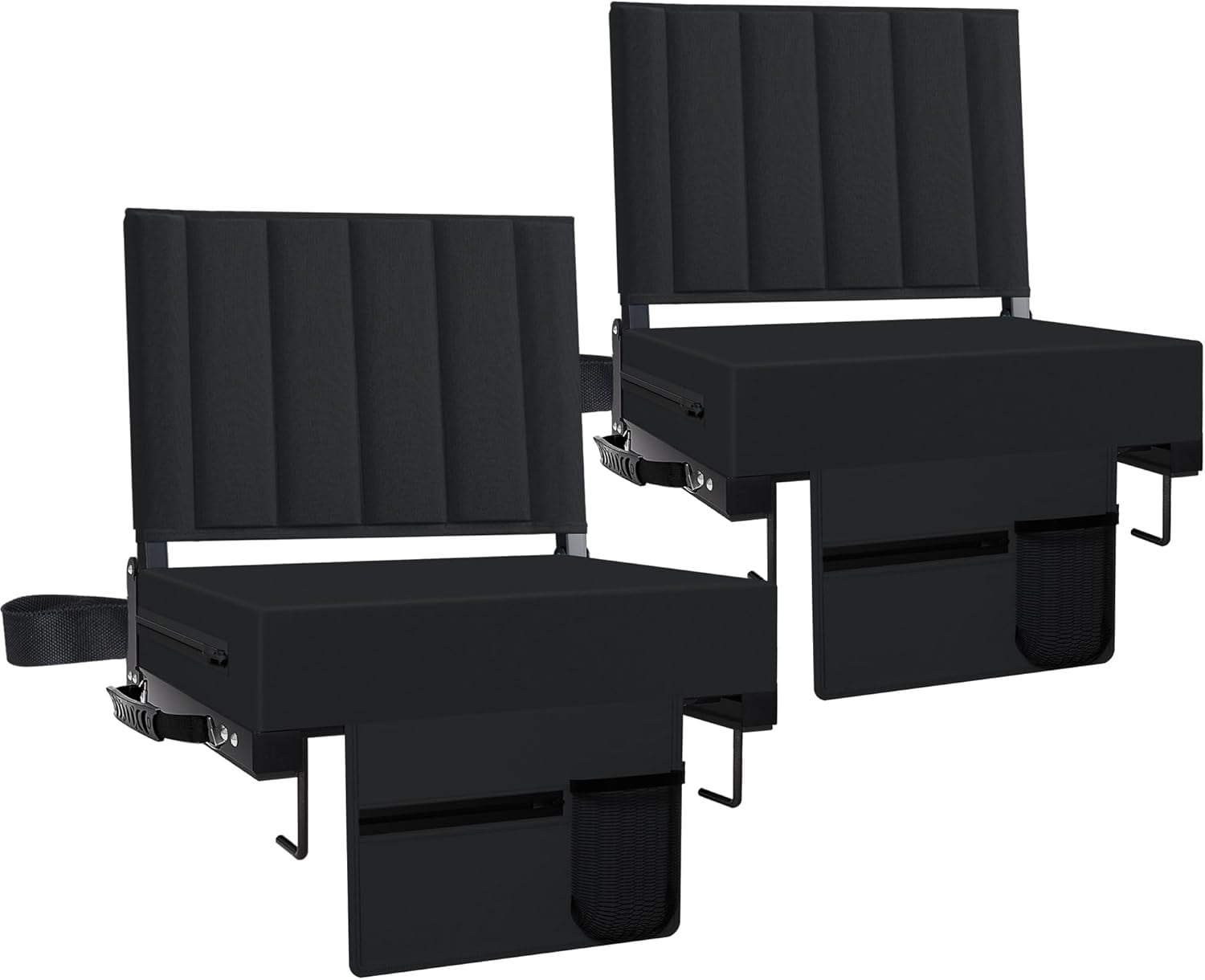 Stadium Seat for Bleachers with Back Support and Cushion, Bleacher ...