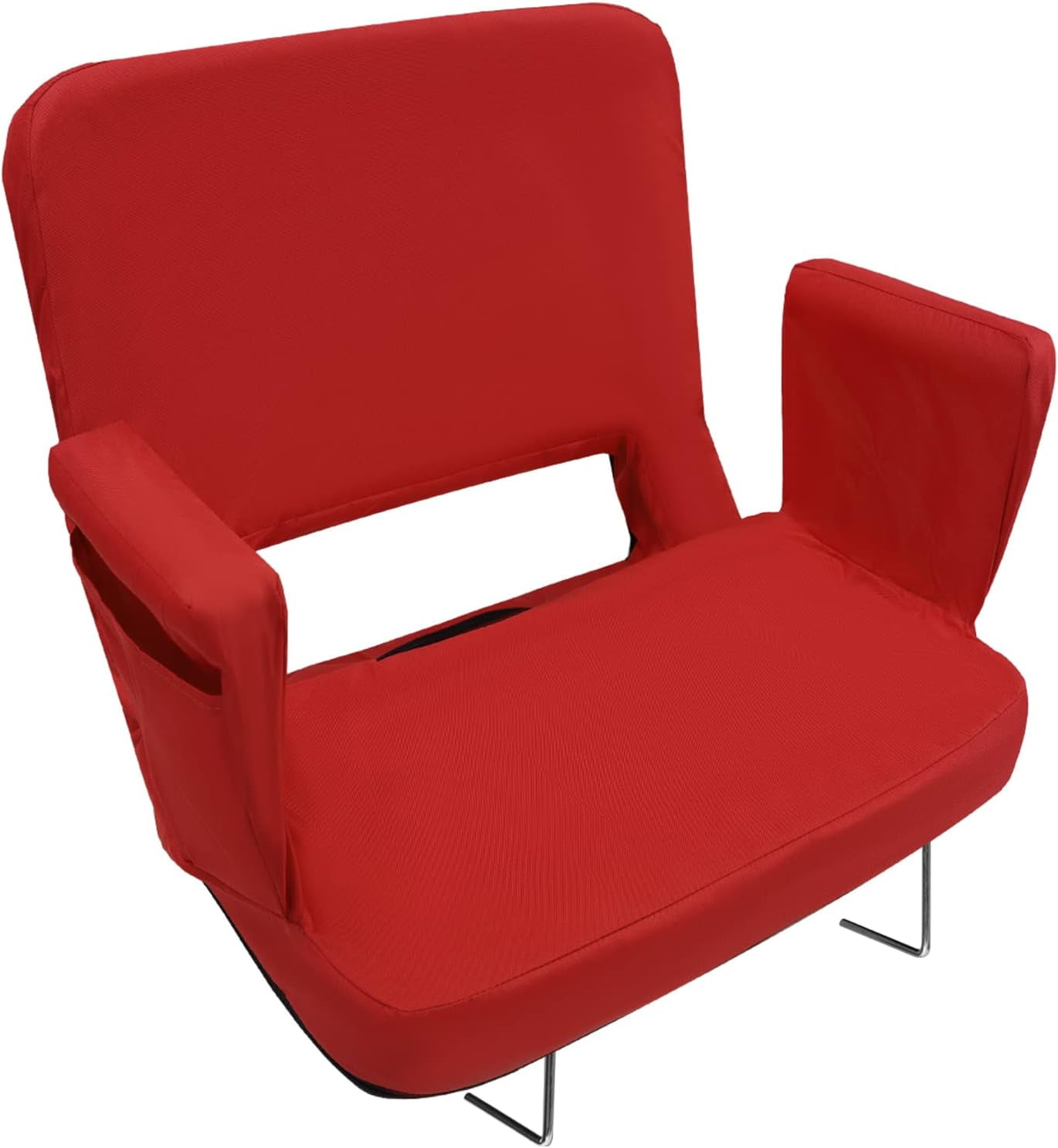 Stadium Seat with Back Support Regular Size (Seat Reclining Positions ...