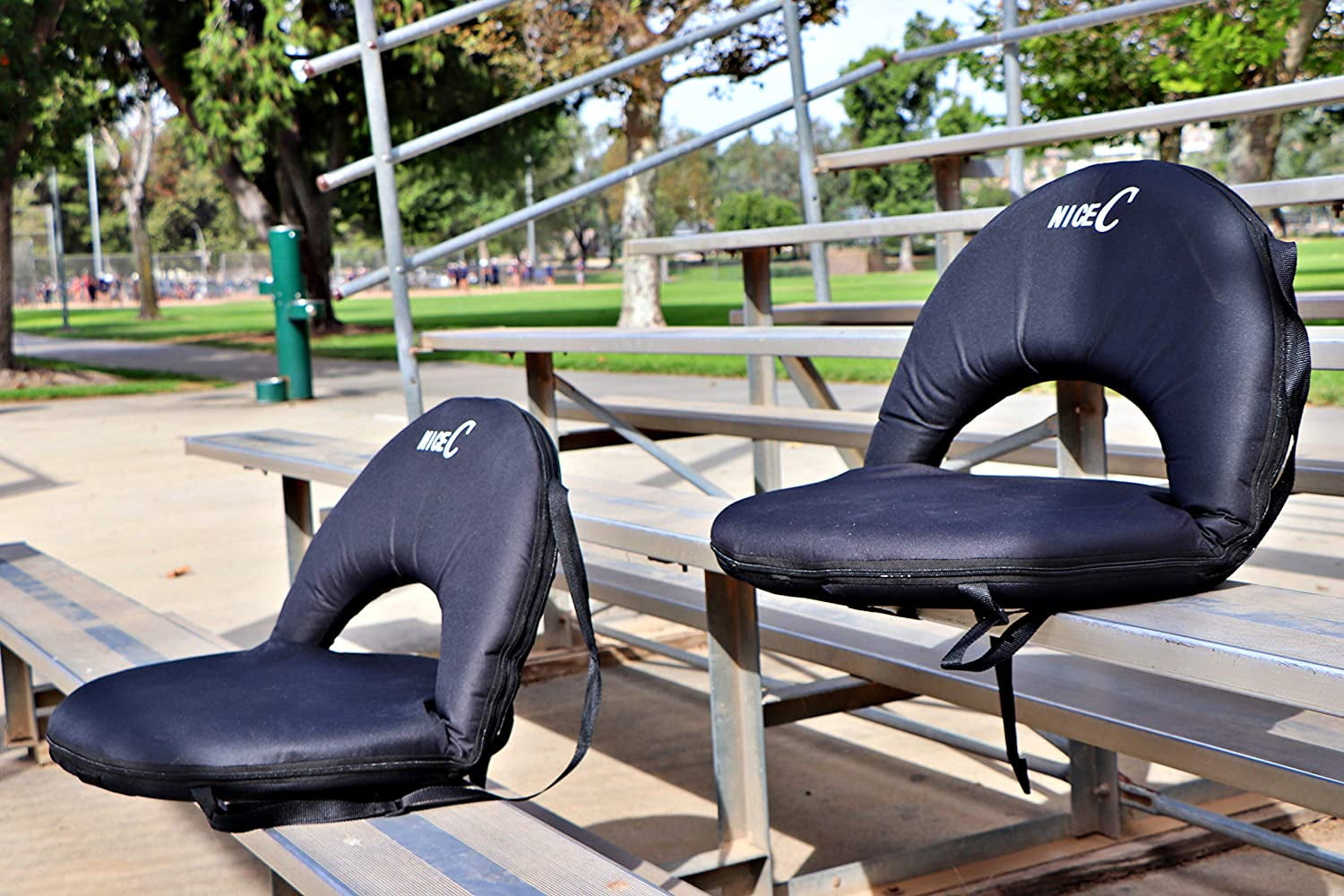 Stadium Seats - Portable Reclining Bleacher Chair with Waterproof ...