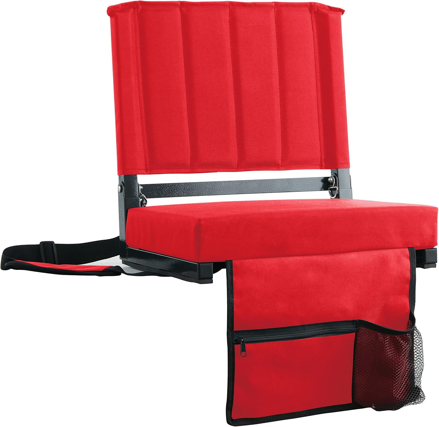 Stadium Seats with Back Support Bleacher Chairs with Back and Cushion ...