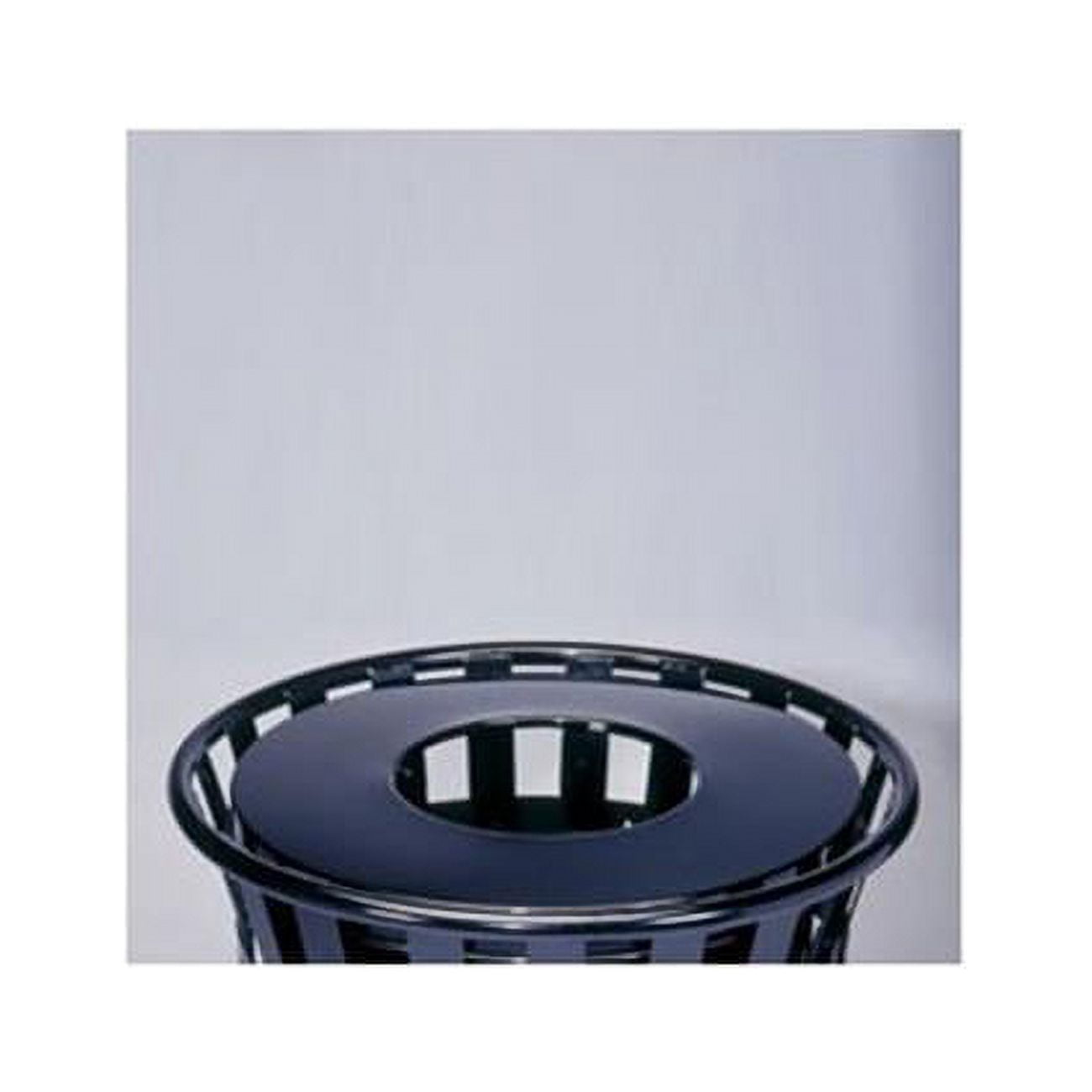 Stadium Series SMB Round Ring 36 Gallon Receptacle with Flat Top Lid ...