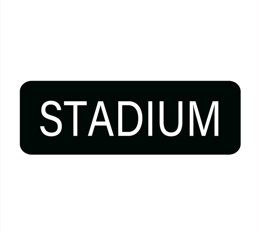 Stadium Sign For Front Door, 10 X 3 Inches Signs For House Business ...