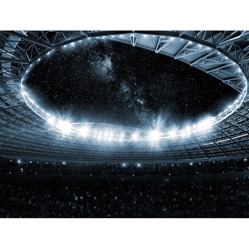 Stadium Trophy Soccer Photography Background Final Match Pitch Ball ...