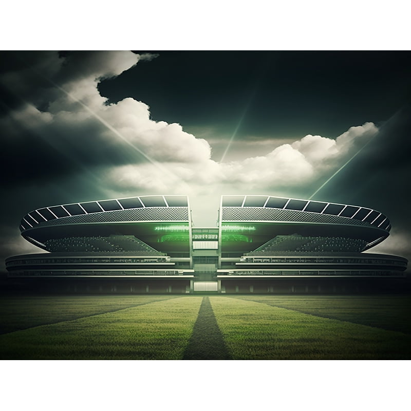 Stadium Trophy Soccer Photography Background Final Match Pitch Ball ...