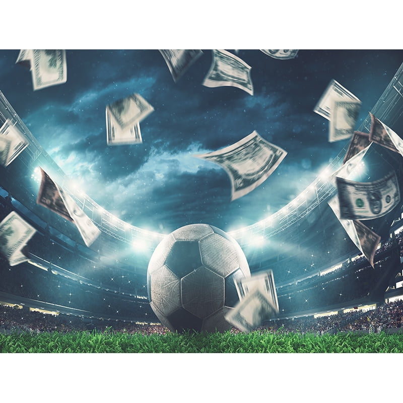 Stadium Trophy Soccer Photography Background Final Match Pitch Ball ...