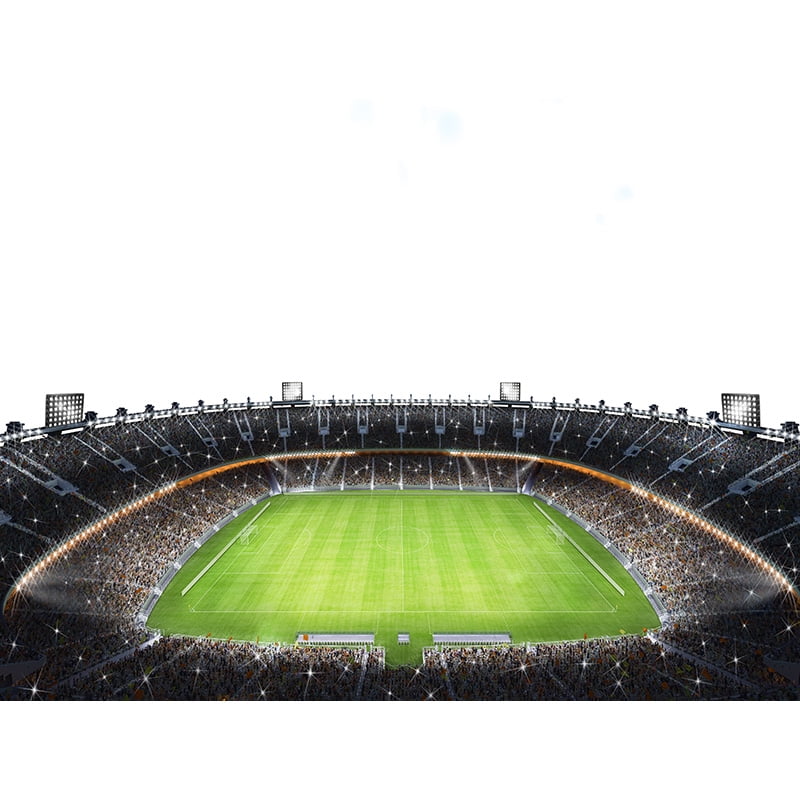 Stadium Trophy Soccer Photography Background Final Match Pitch Ball ...