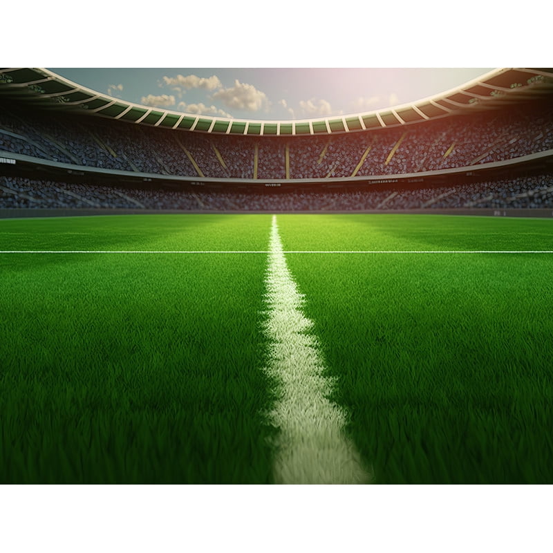 Stadium Trophy Soccer Photography Background Final Match Pitch Ball ...