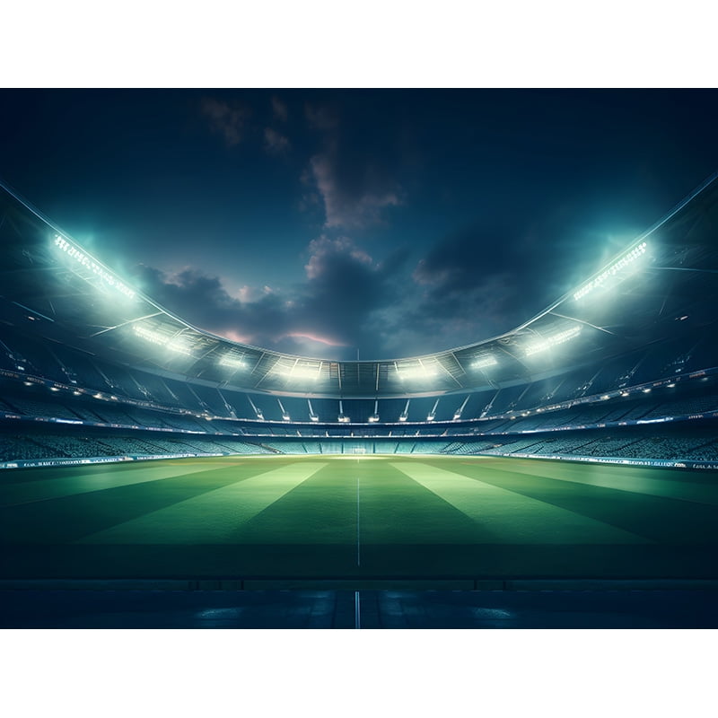 Stadium Trophy Soccer Photography Background Final Match Pitch Ball ...