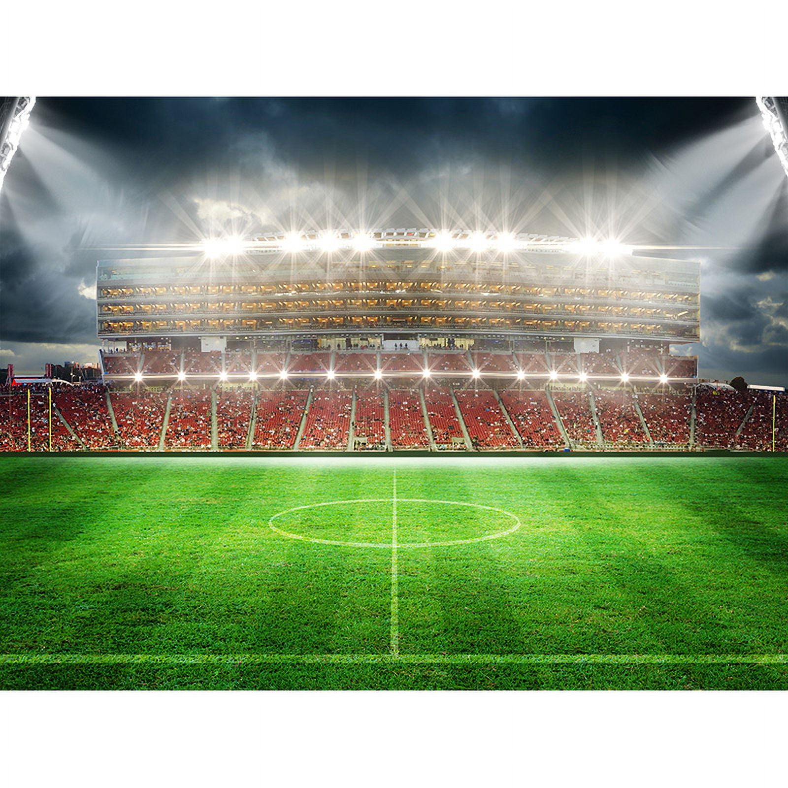 Stadium Trophy Soccer Photography Background Final Match Pitch Ball ...