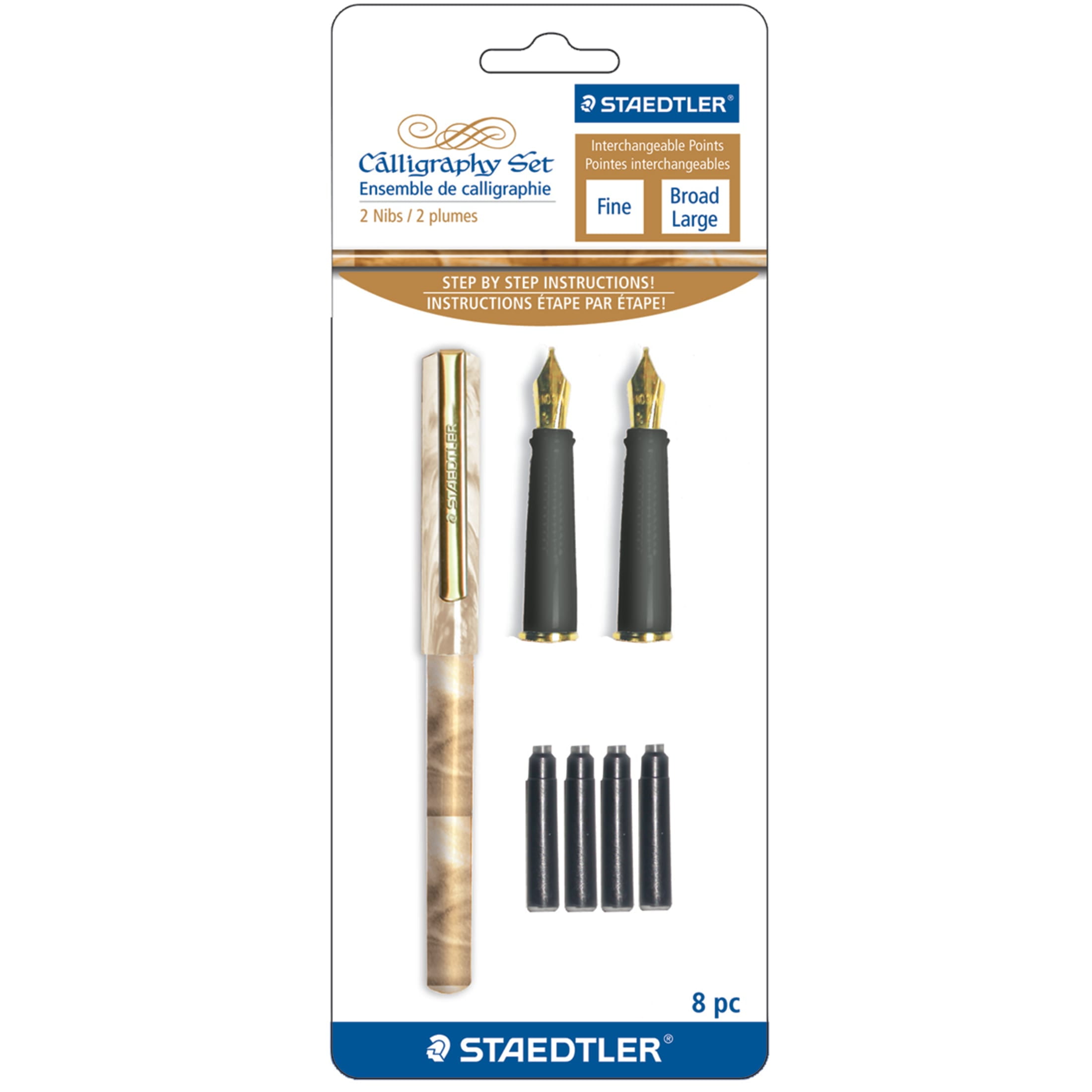Staedtler 2-Nib Calligraphy Set - Walmart Business Supplies