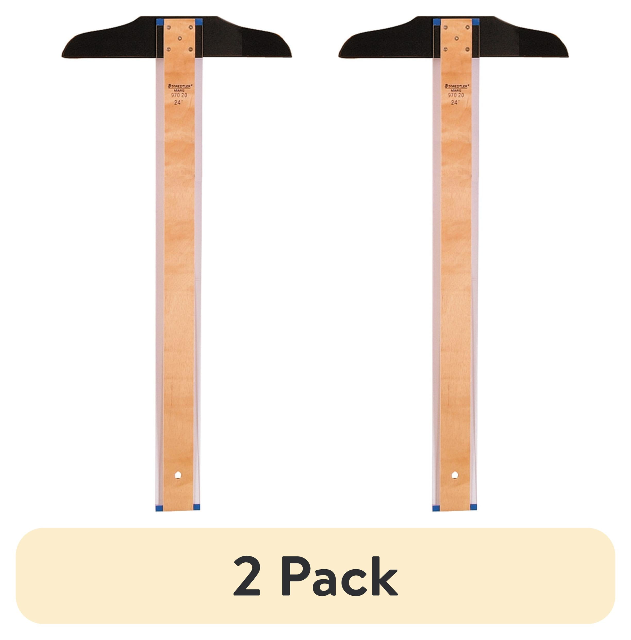 (2 pack) Staedtler® 24" Wood T-Square - Walmart.com