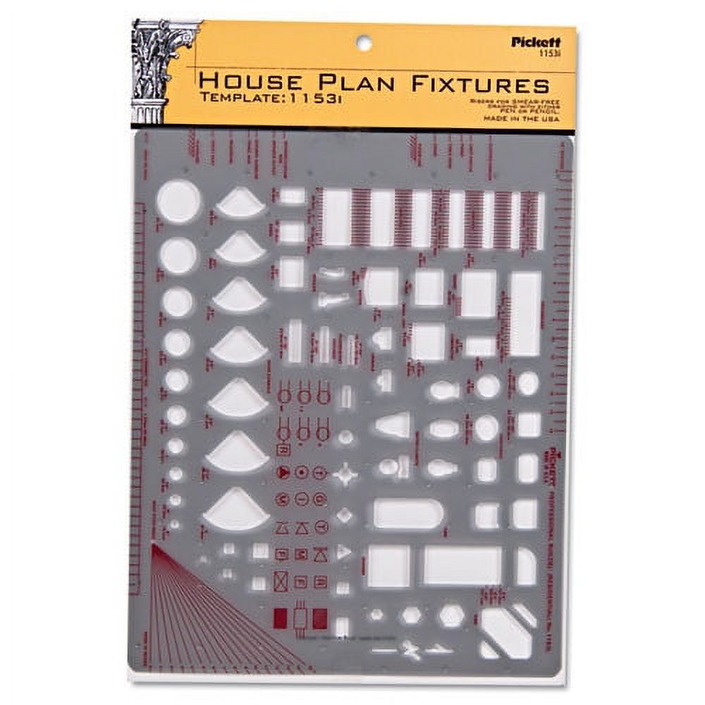 Staedtler 977125 Architect & Builder Template - Walmart.com