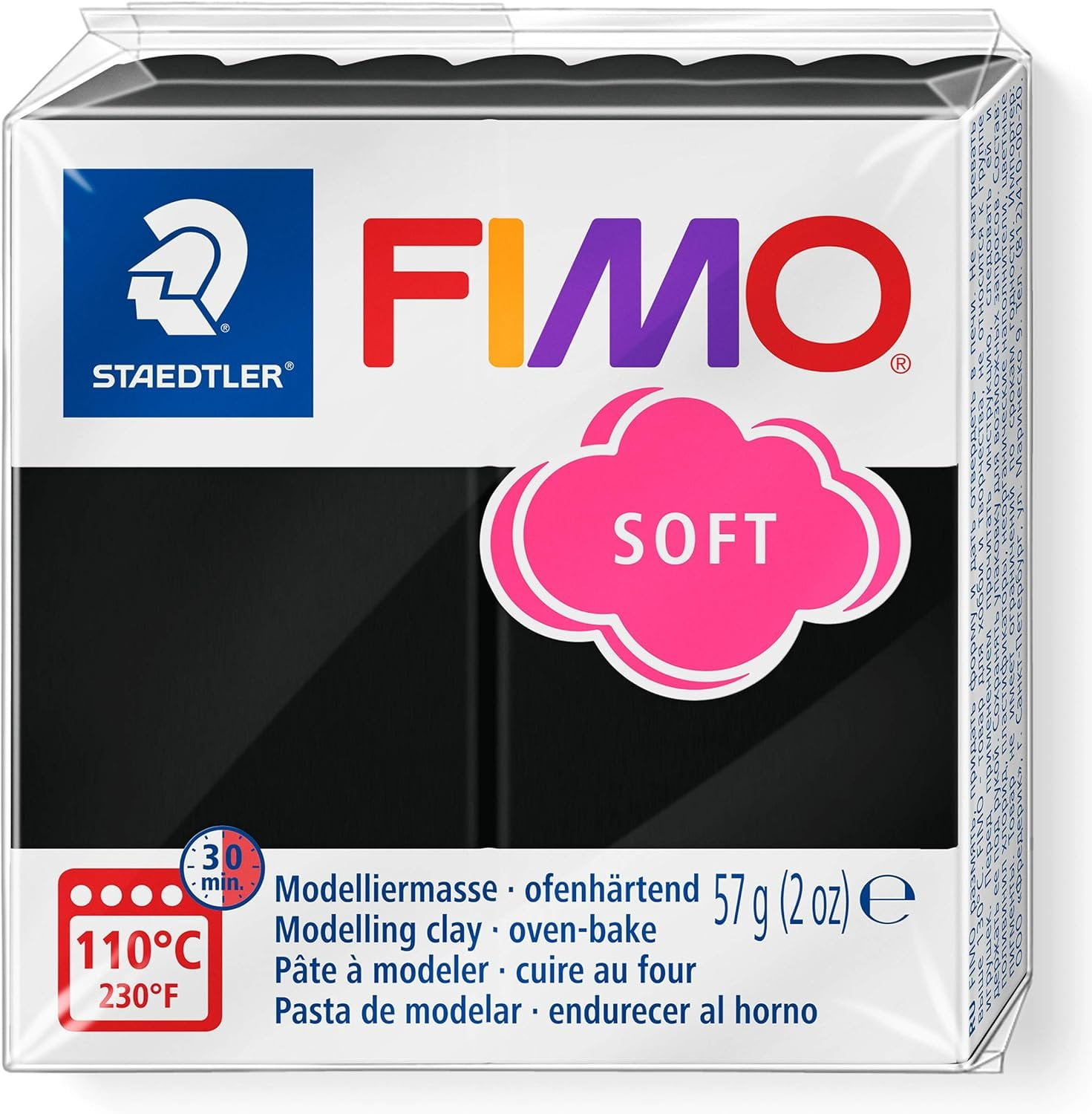 Staedtler FIMO Soft Polymer Clay - -Oven Bake Clay for Jewelry ...