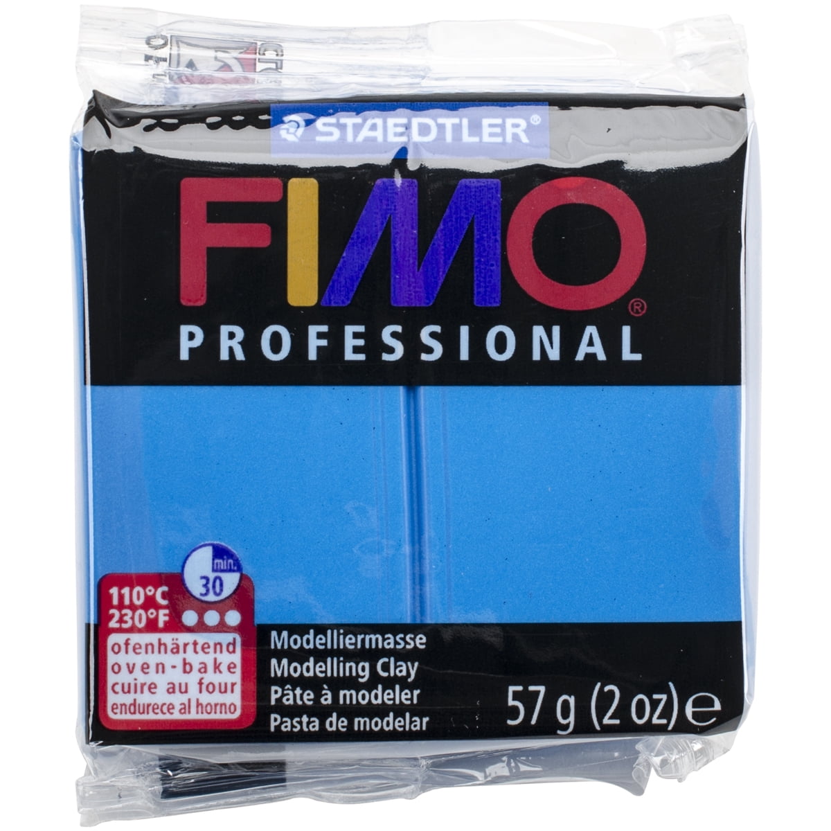 Staedtler Fimo Professional Polymer Clay - True Blue, 2 oz - Walmart.com
