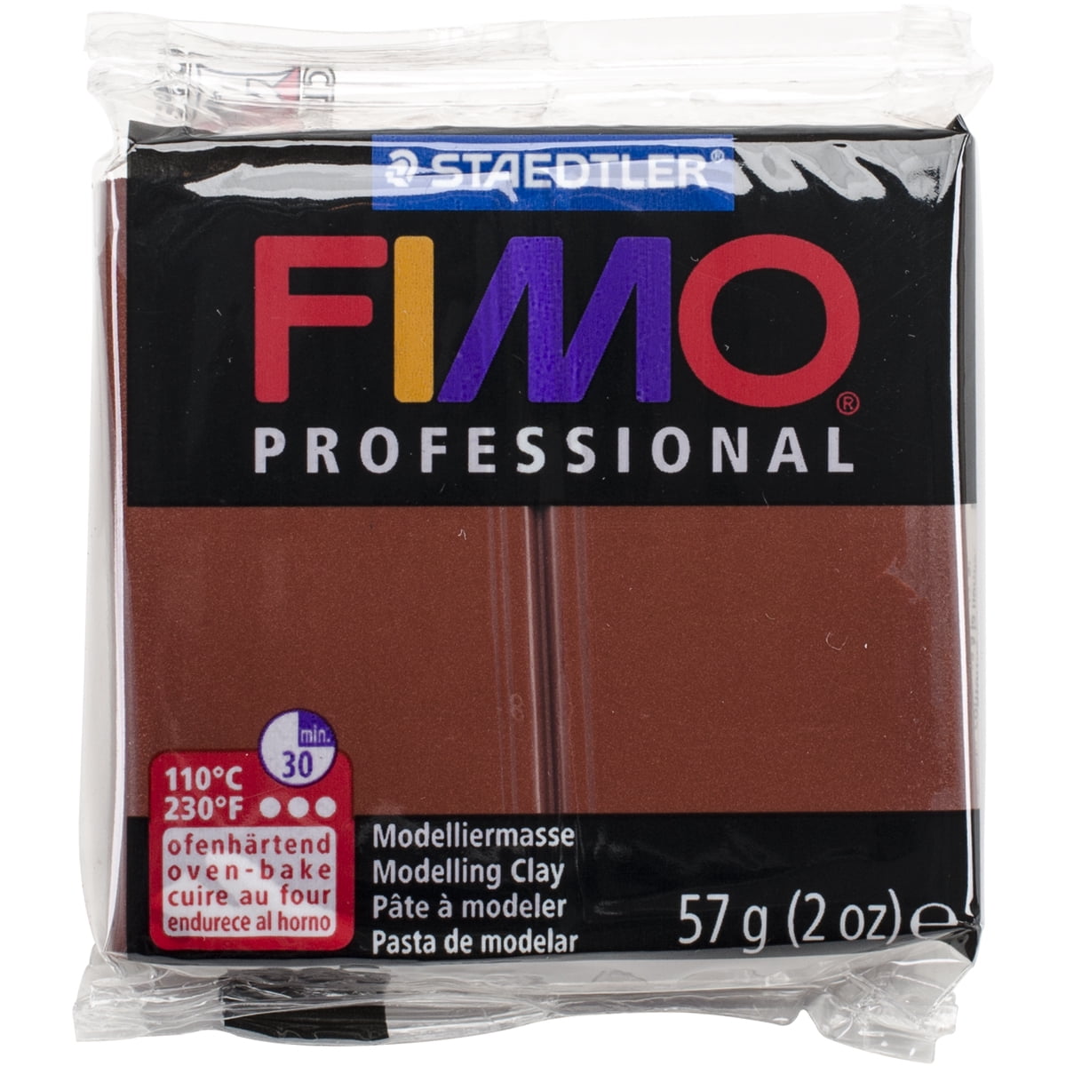Staedtler Fimo Professional Polymer Clay - Violet, 2 oz - Walmart.com