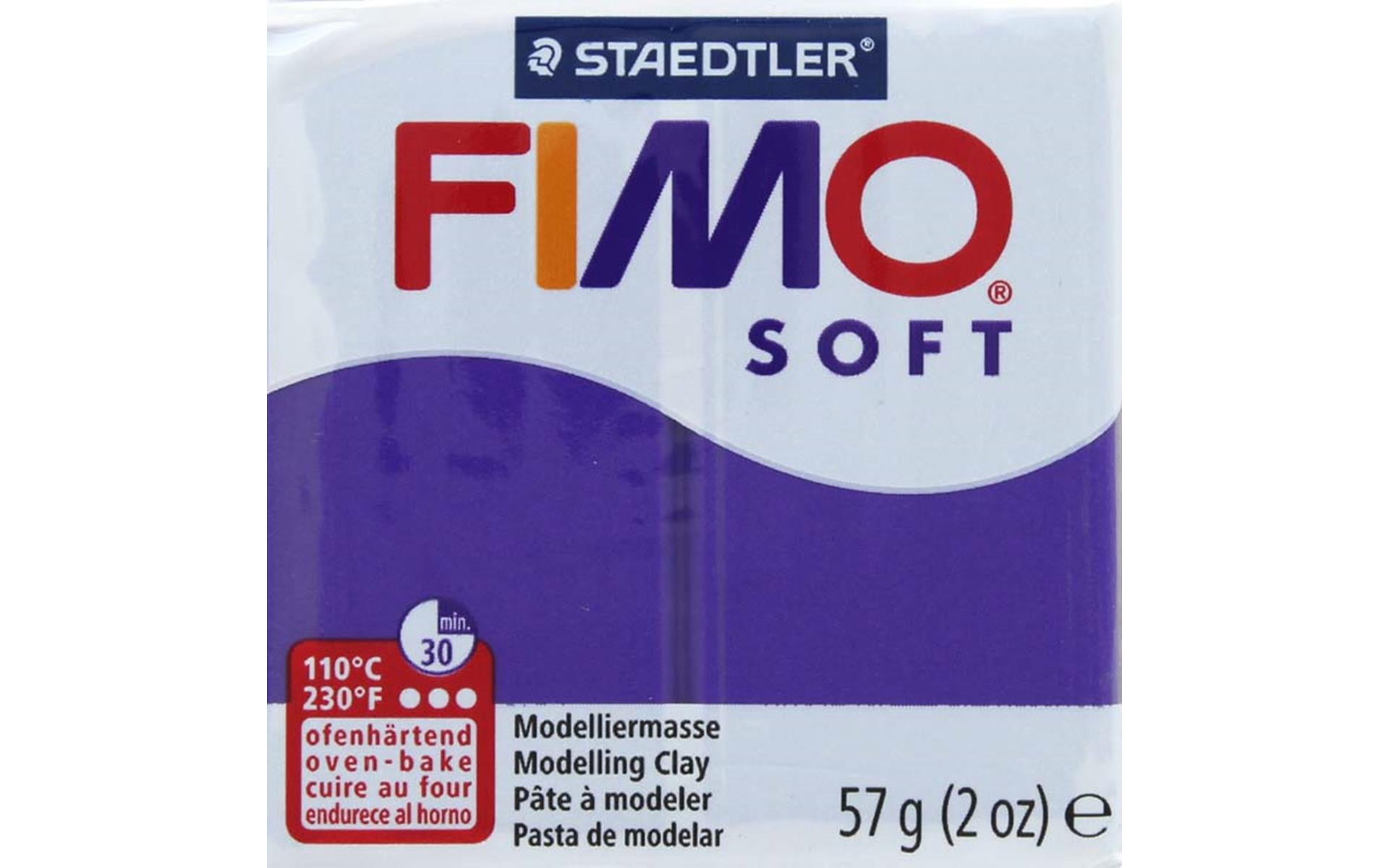 Staedtler Fimo Soft Polymer Clay - 2 oz, Plum - Walmart.com
