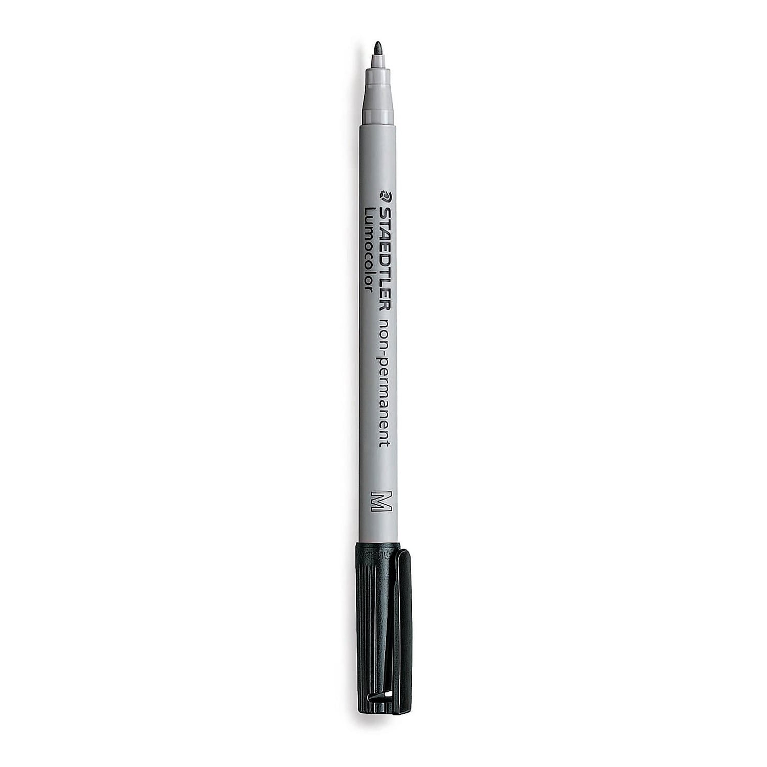 Staedtler Lumocolor Non-Permanent Overhead Projection Markers black ...