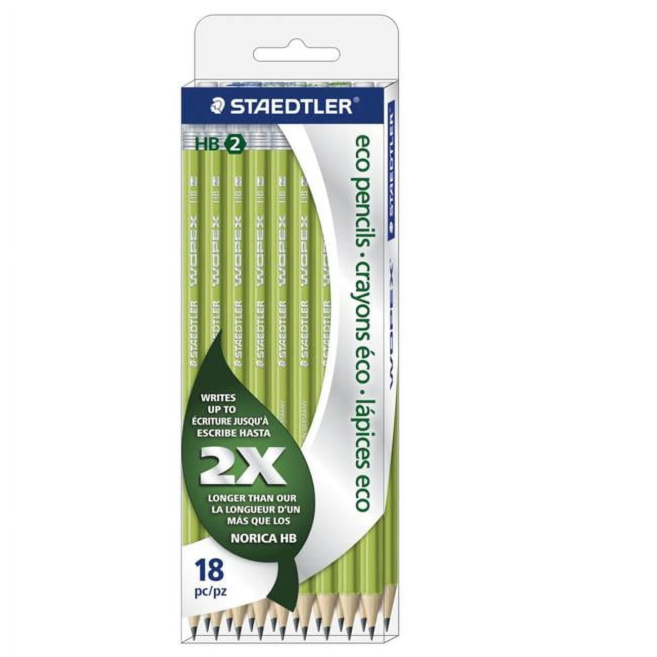 Staedtler-Mars 1568986 Wopex No. 2 Pencil, Pack of 18 - Walmart.com