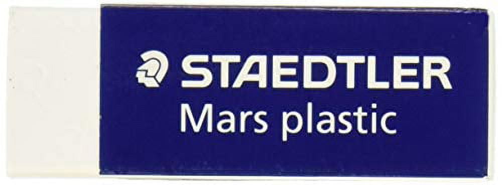 Staedtler Mars Latex-Free Eraser, White, 1 Pack (STD52650) - Walmart.com