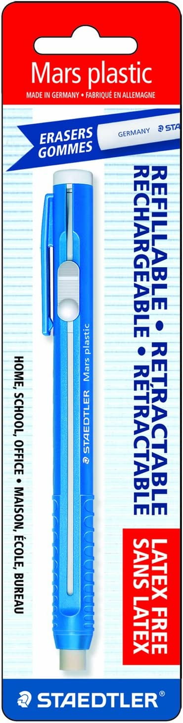 Staedtler Mars Plastic Eraser Refillable Holder, Includes Eraser ...