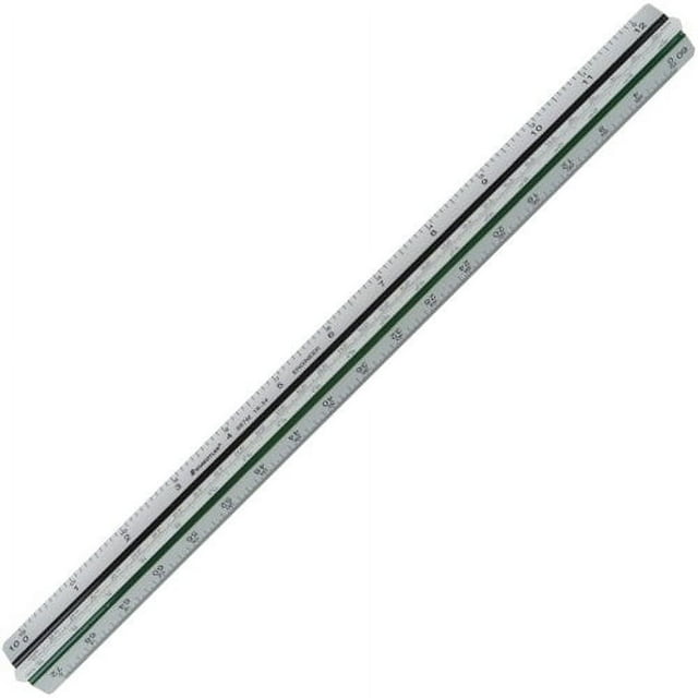 Staedtler, STD987M1834BK, Prof-Quality Engineer's Triangular Scale, 1 ...
