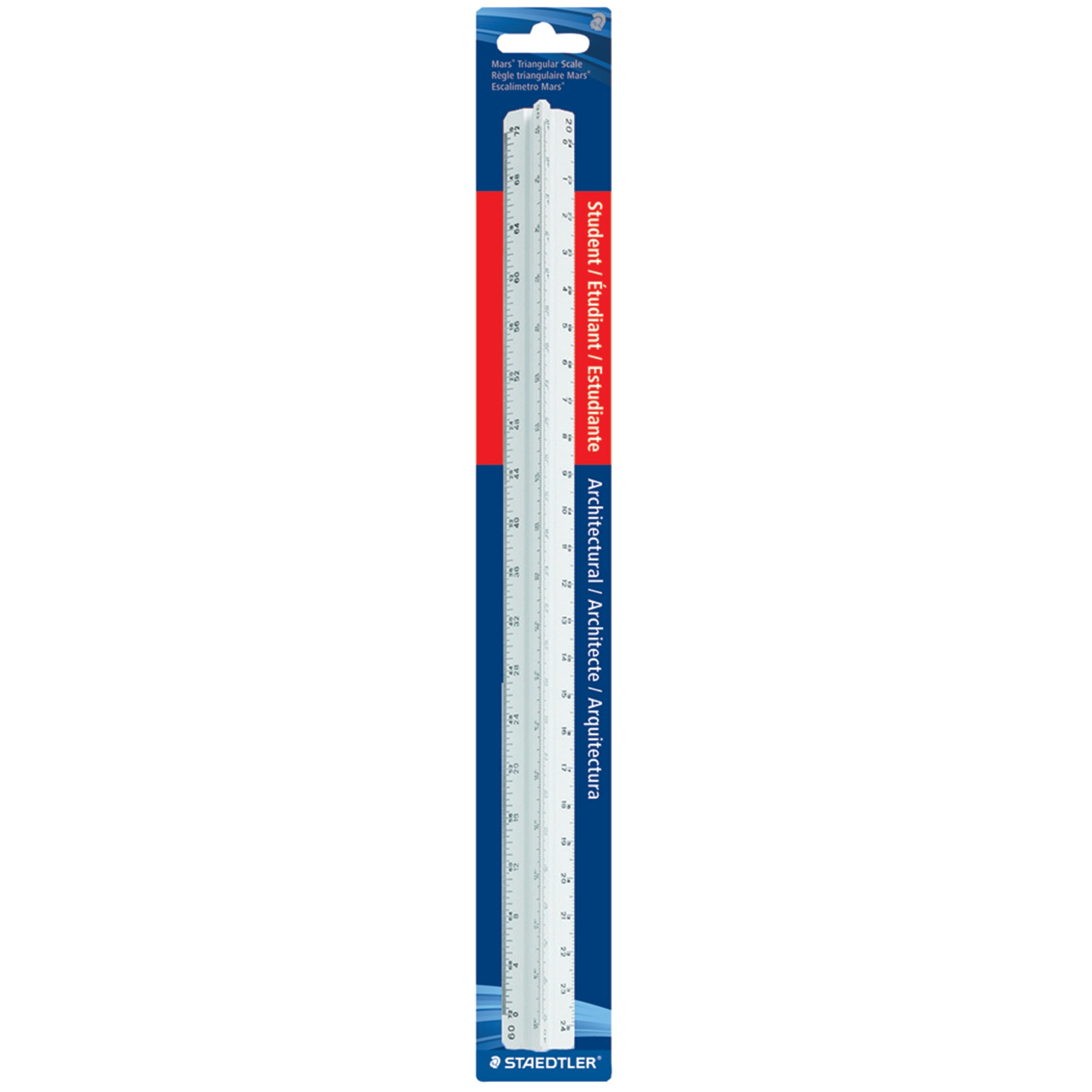 Staedtler Student Grade Architectural Scale, 12 in - Walmart.com