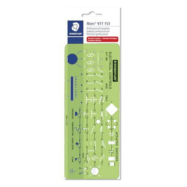 Staedtler Technical Drawing Template (977 153 02) - Walmart Business ...