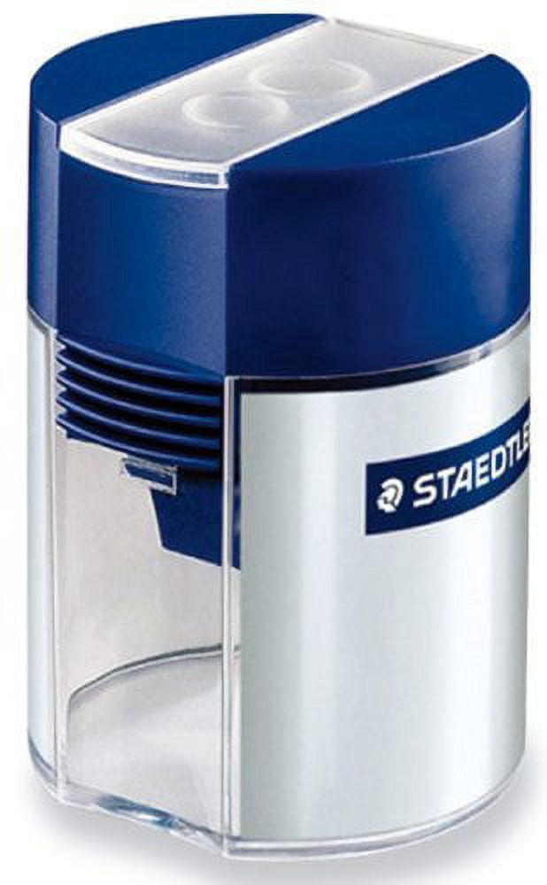 Staedtler Tub Pencil Sharpeners double-hole sharpener 2 Pack - Walmart.com