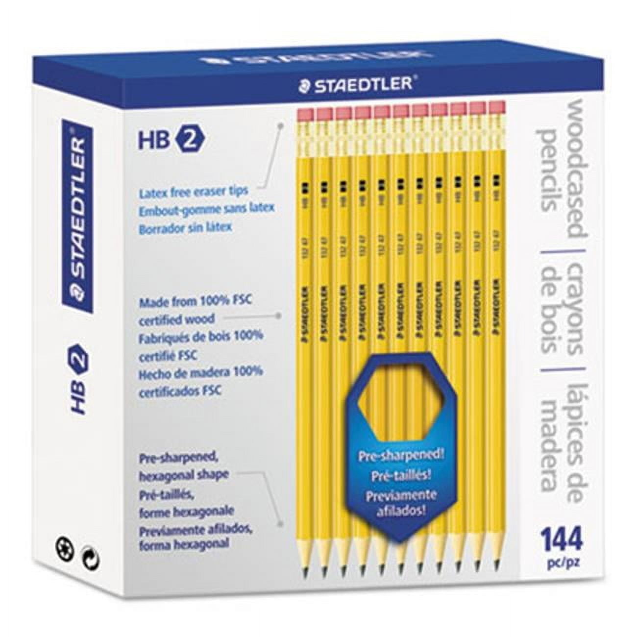 Staedtler Woodcase Pencil - Yellow - Walmart.com
