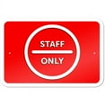 Staff Only Sign - Walmart.com