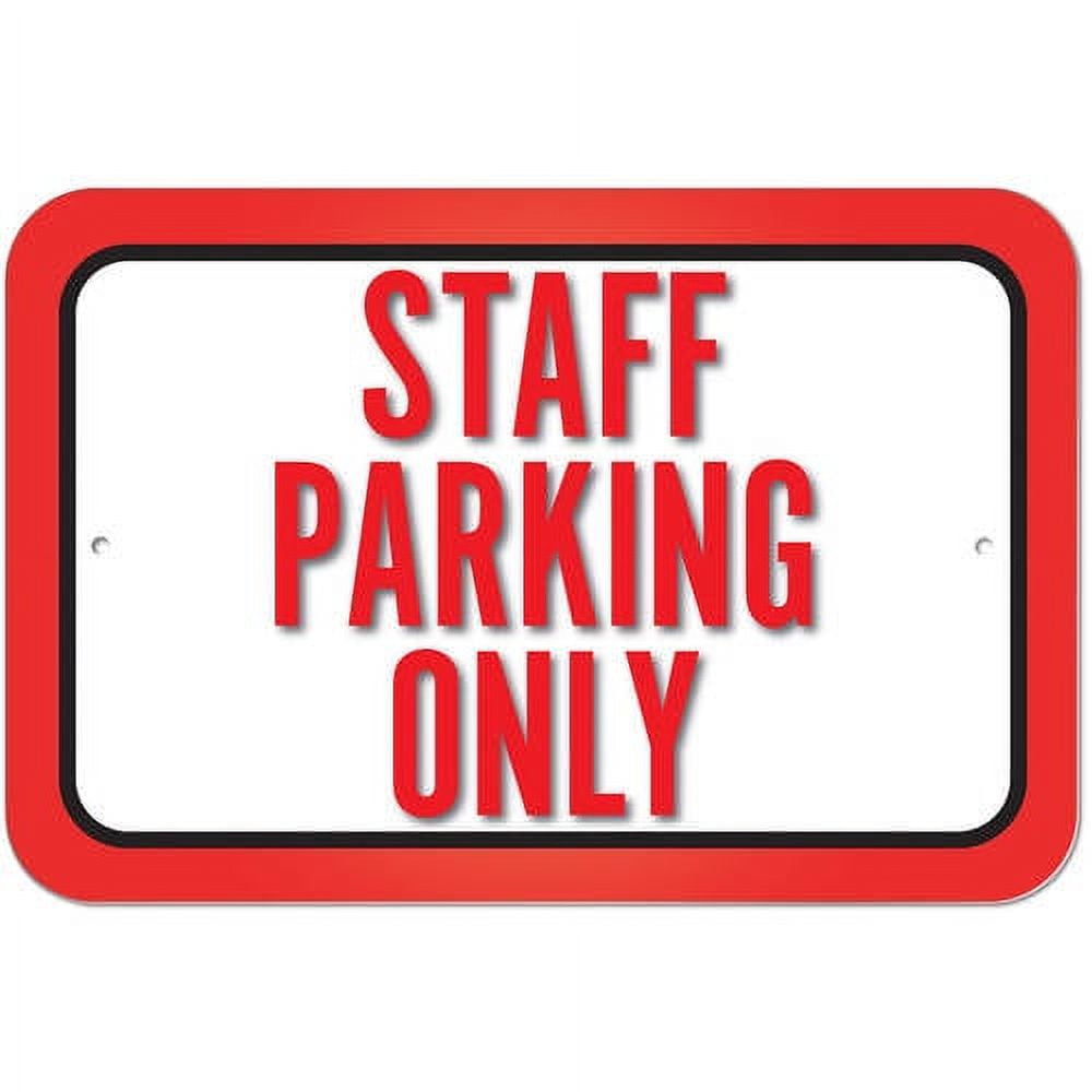 Staff Parking Only Sign - Walmart.com