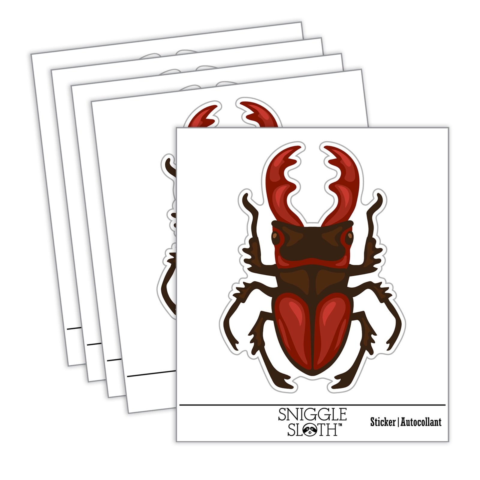 Stag Beetle Car Window Bumper Water Bottle Phone Tablet Laptop ...