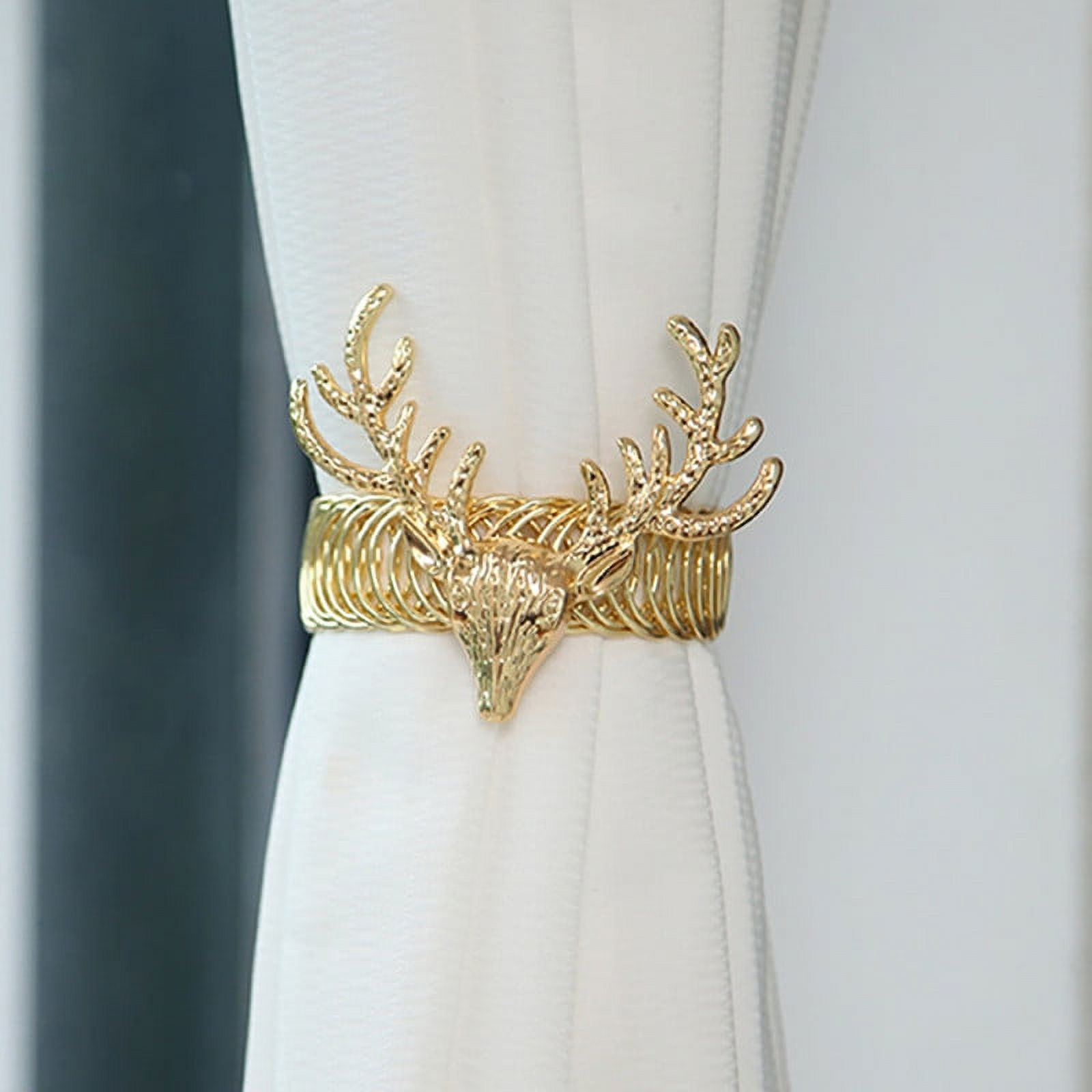 Stag's Head Curtain Tensioners, Curtain Snaps，Curtain Tiebacks ...