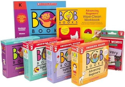 Stage 2 Emerging Readers Bundle – Phonics & Sight-Word Set with 4 Box ...