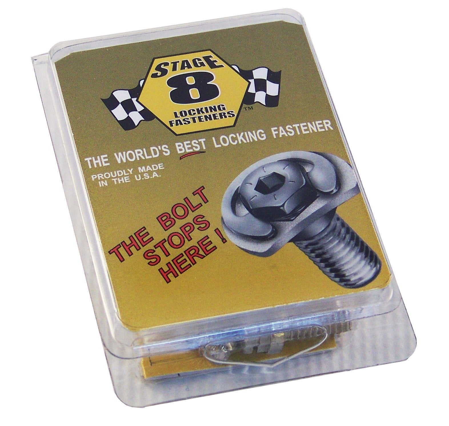 Stage 8 8900 Locking Header Bolts 8mm x 1.25 - 25mm Long - Hex Head ...