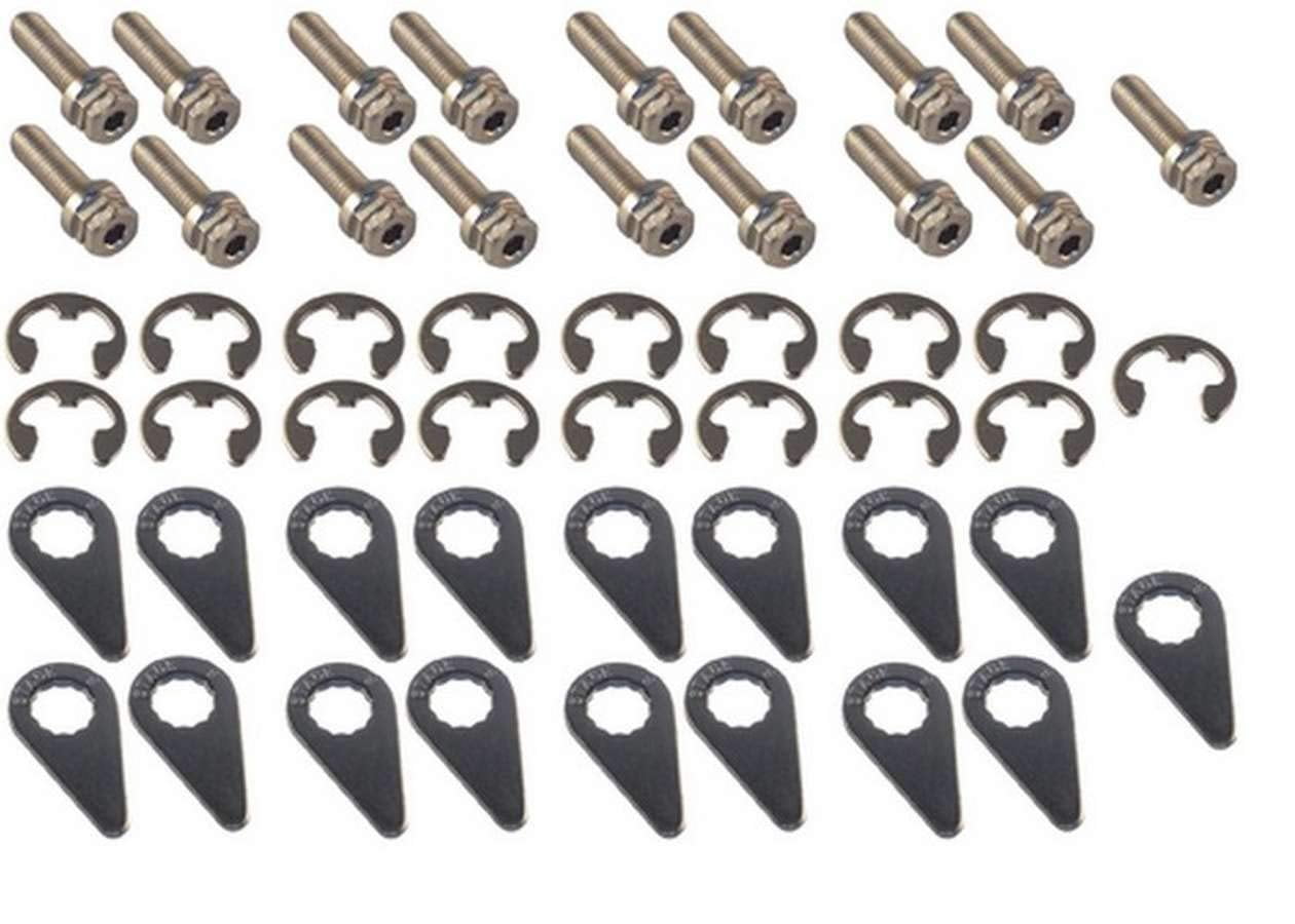 Stage 8 Locking Header Bolts, 8mm x 1.25, 25mm Long, Hex Head, Steel ...