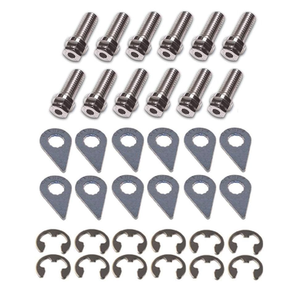 Stage 8 Fasteners Header Bolt Kit - 6pt. Mixed Sizes (12) - Walmart.com