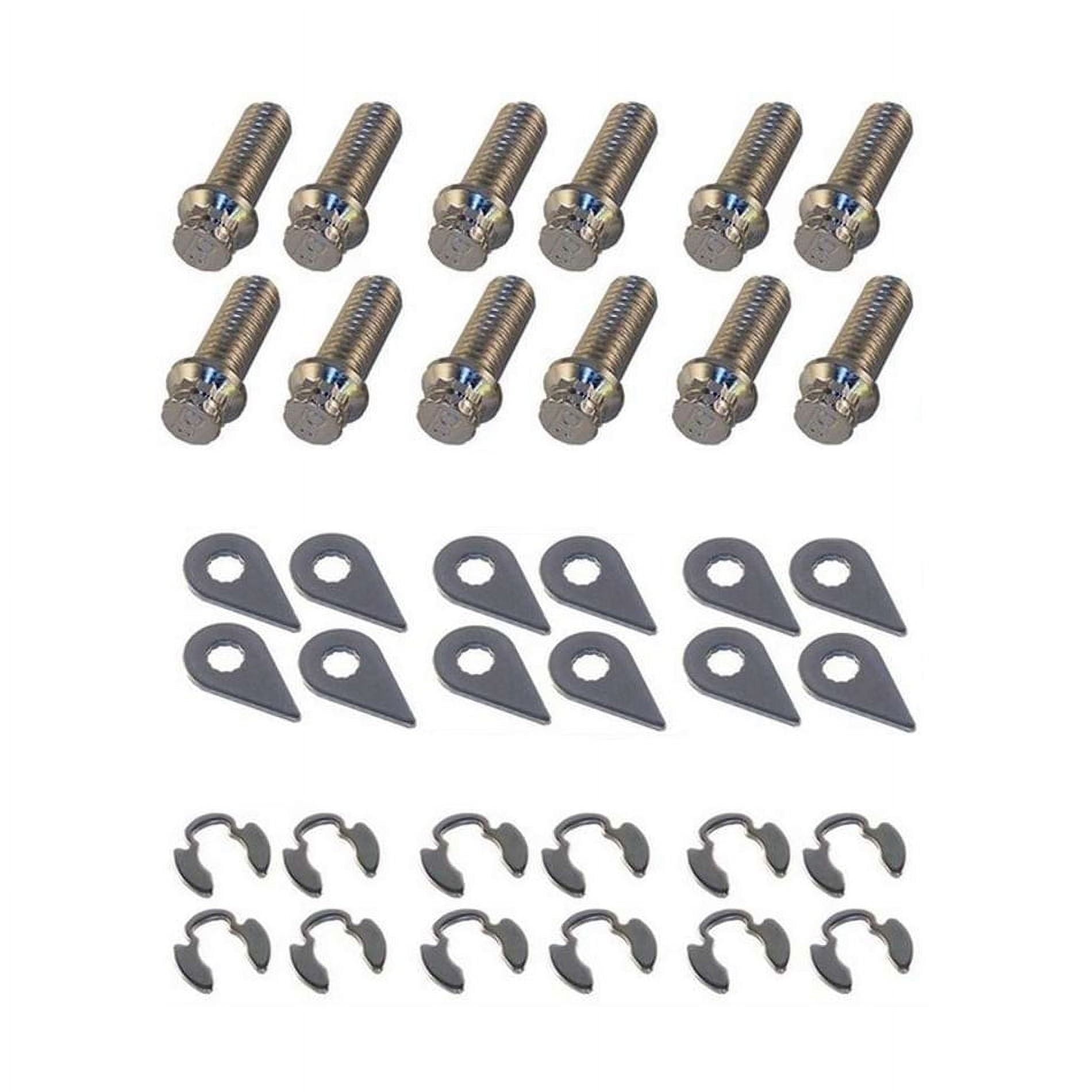 Stage 8 8935 Locking Header Bolts 5/16-18 in - 1.000 Long - 12 Point ...