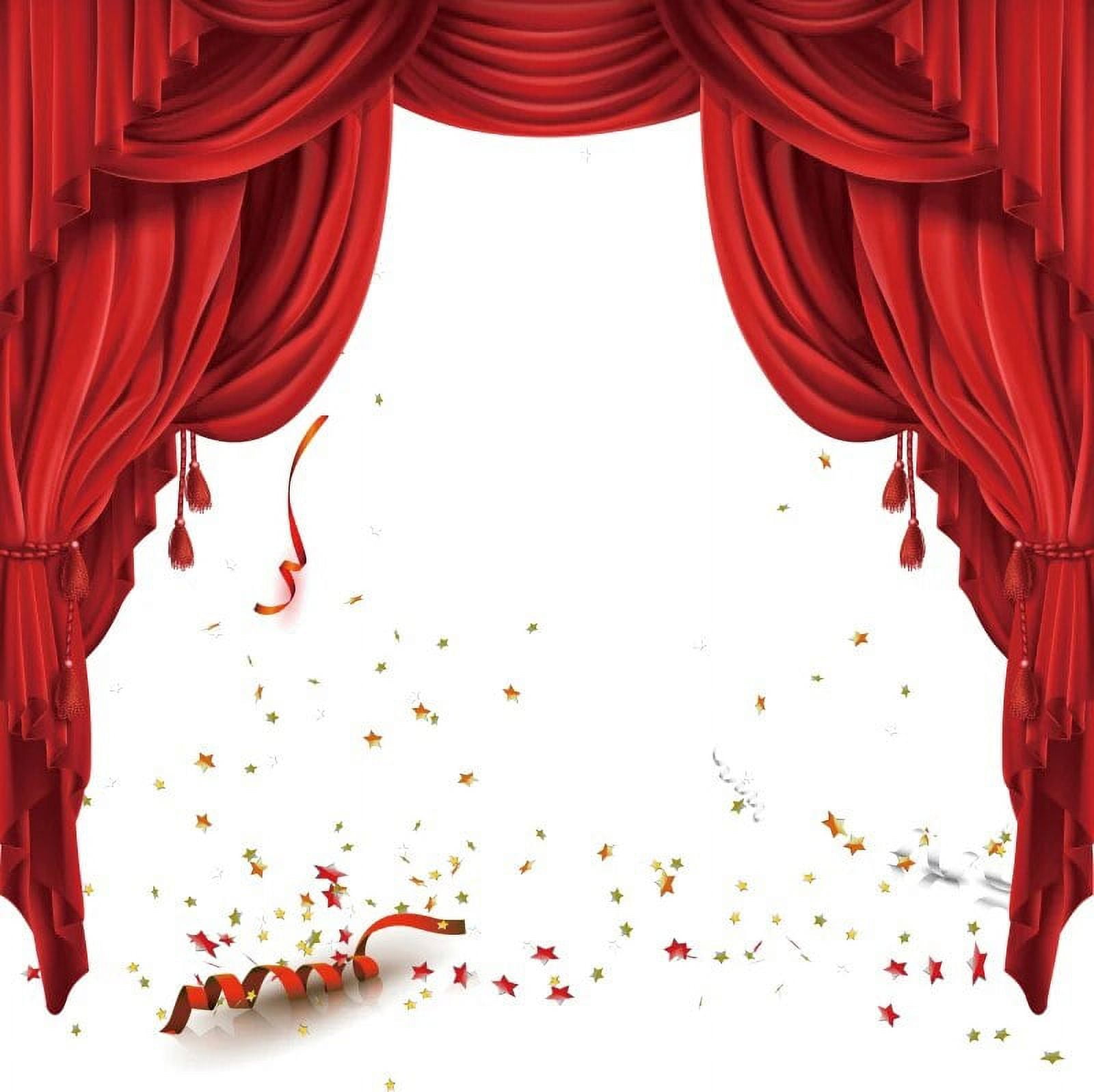 Stage Backdrop Blue Spotlight Shiny Star Floor Play Show Baby Portrait ...