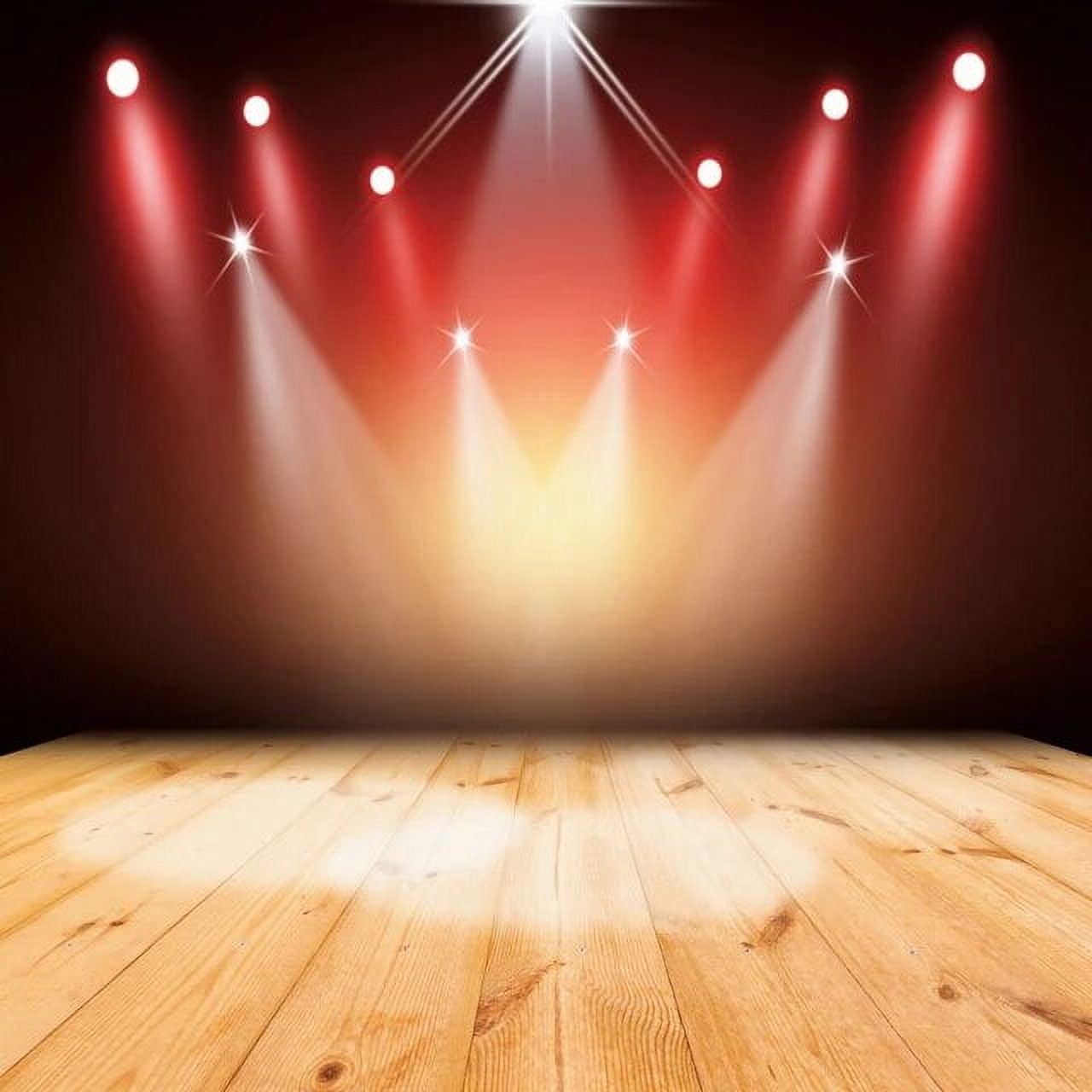 Stage Backdrop Blue Spotlight Shiny Star Floor Play Show Baby Portrait ...