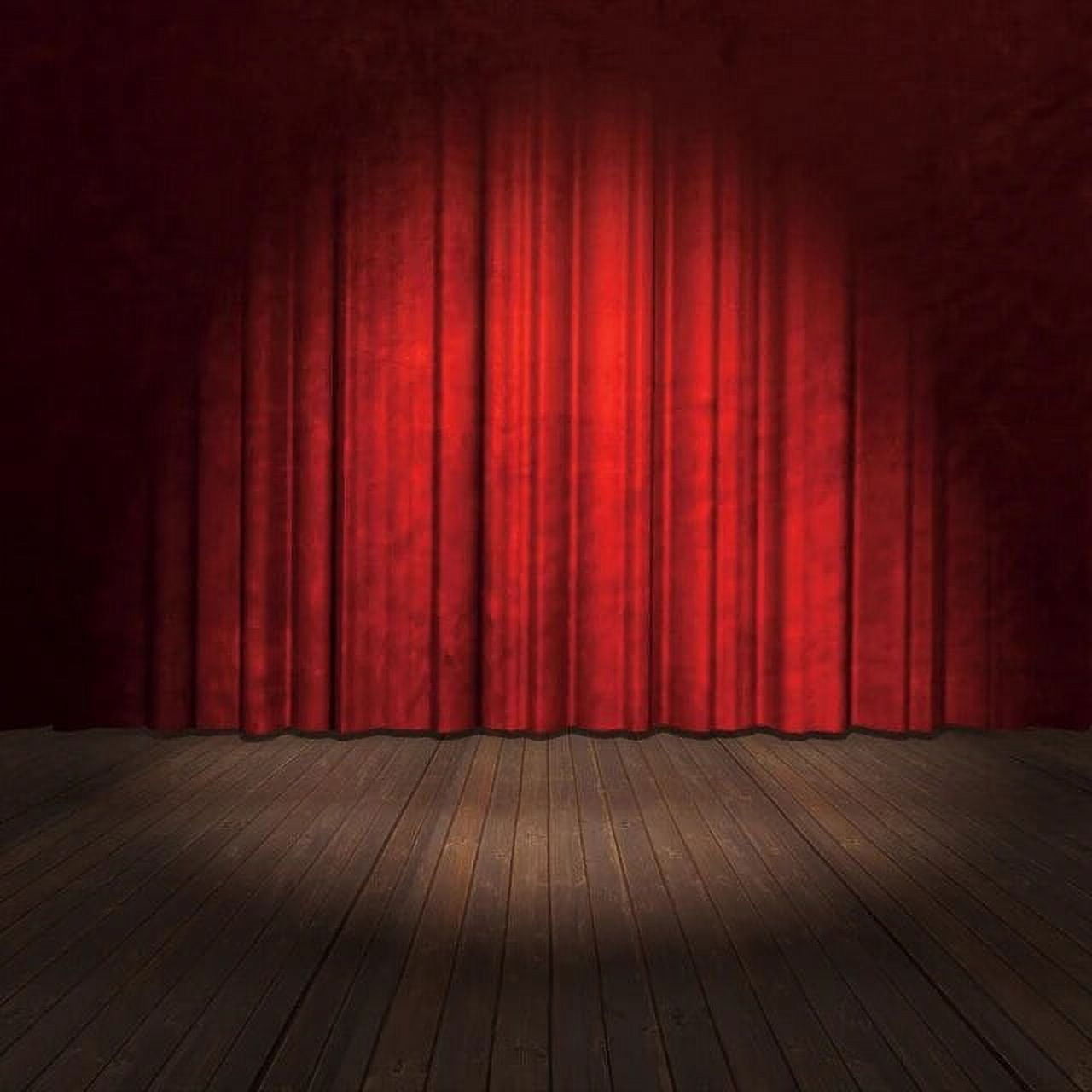 Stage Backdrop Blue Spotlight Shiny Star Floor Play Show Baby Portrait ...