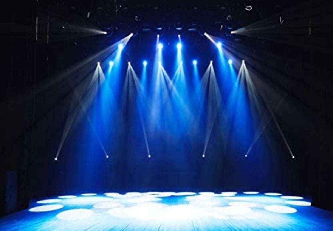 Stage Background ration Birthday Banner Custom Backdrop Show Time Photo ...