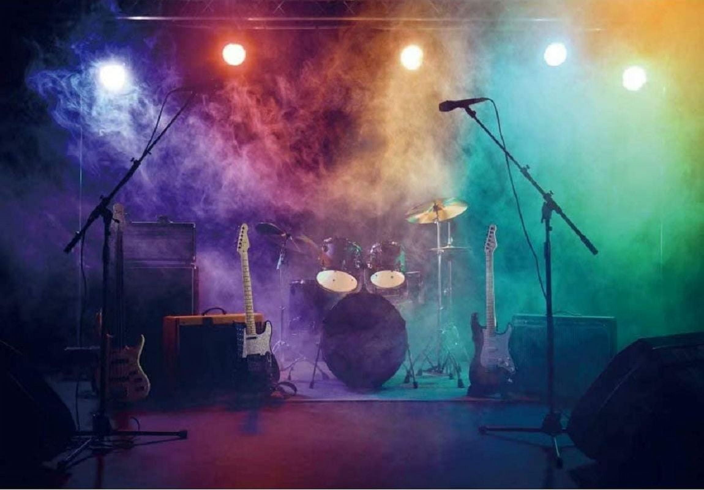 Stage Background ration Birthday Banner Custom Backdrop Show Time Photo ...