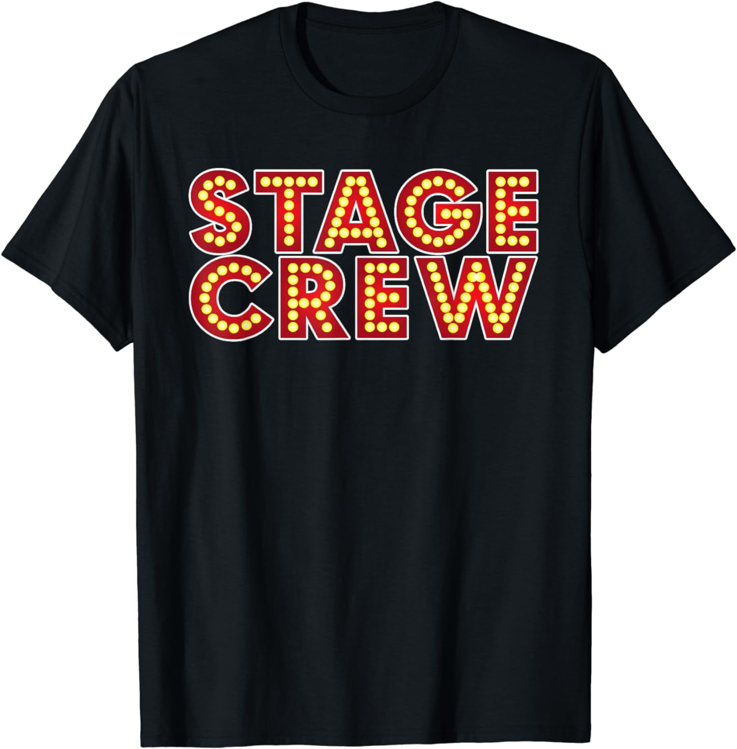 Stage Crew I Backstage Tech Week Theatre T-Shirt Graphic & Letter Print ...