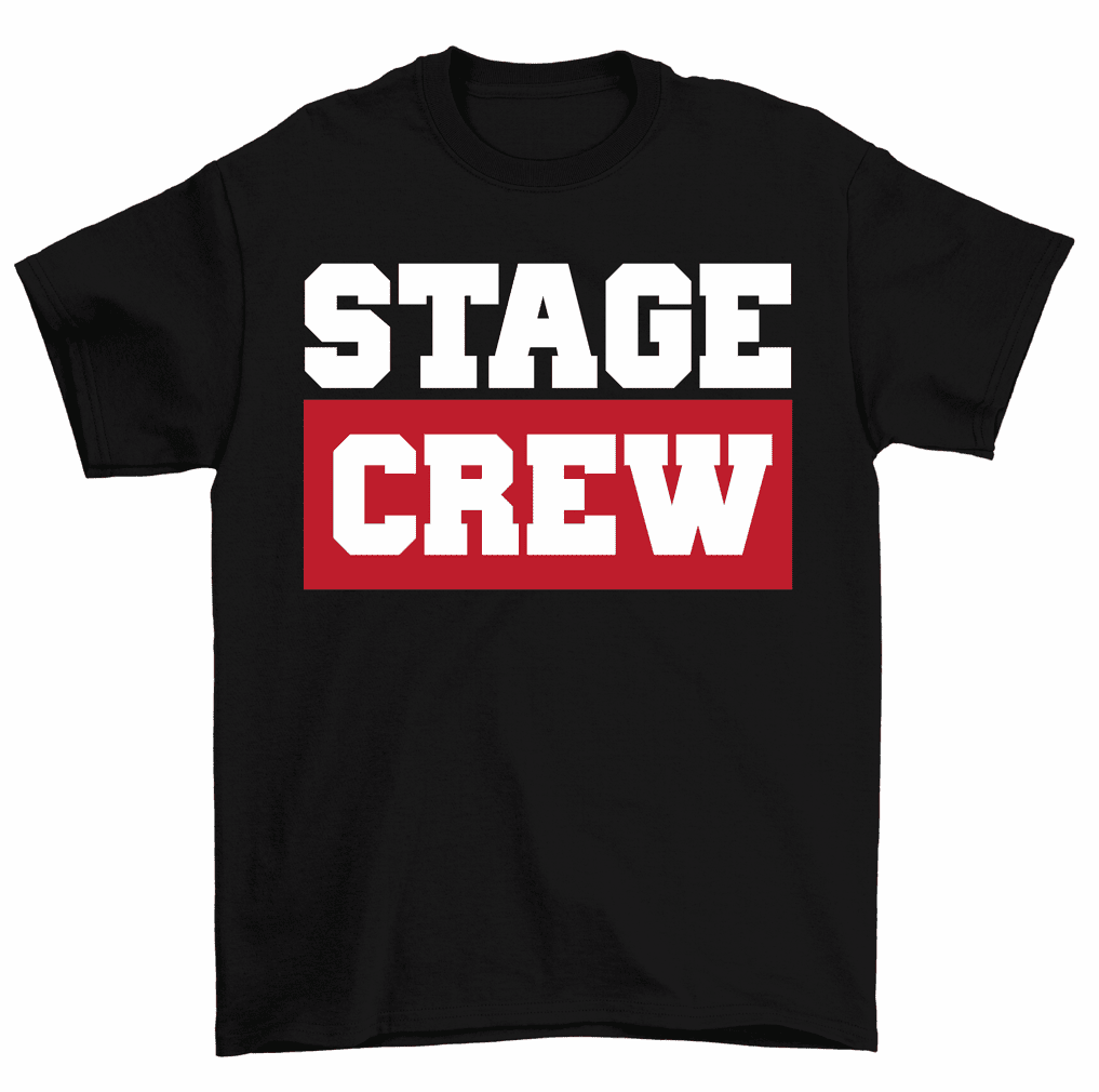 Stage Crew T-Shirt Theater Film Tech Tee Men - Walmart.com