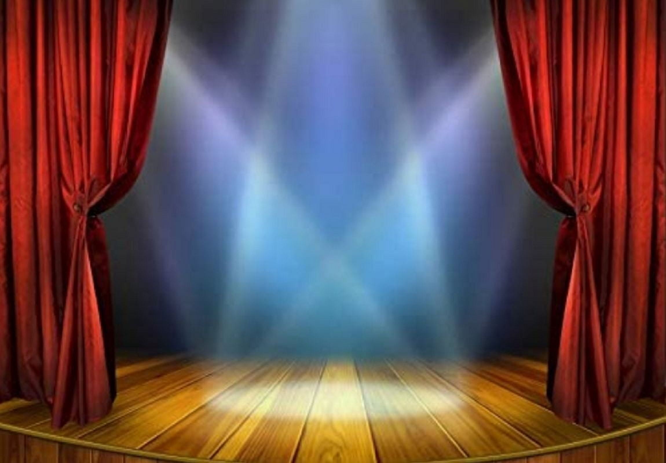 Stage Custom Birthday Backdrop Background Spotlight Photo Golden ration ...