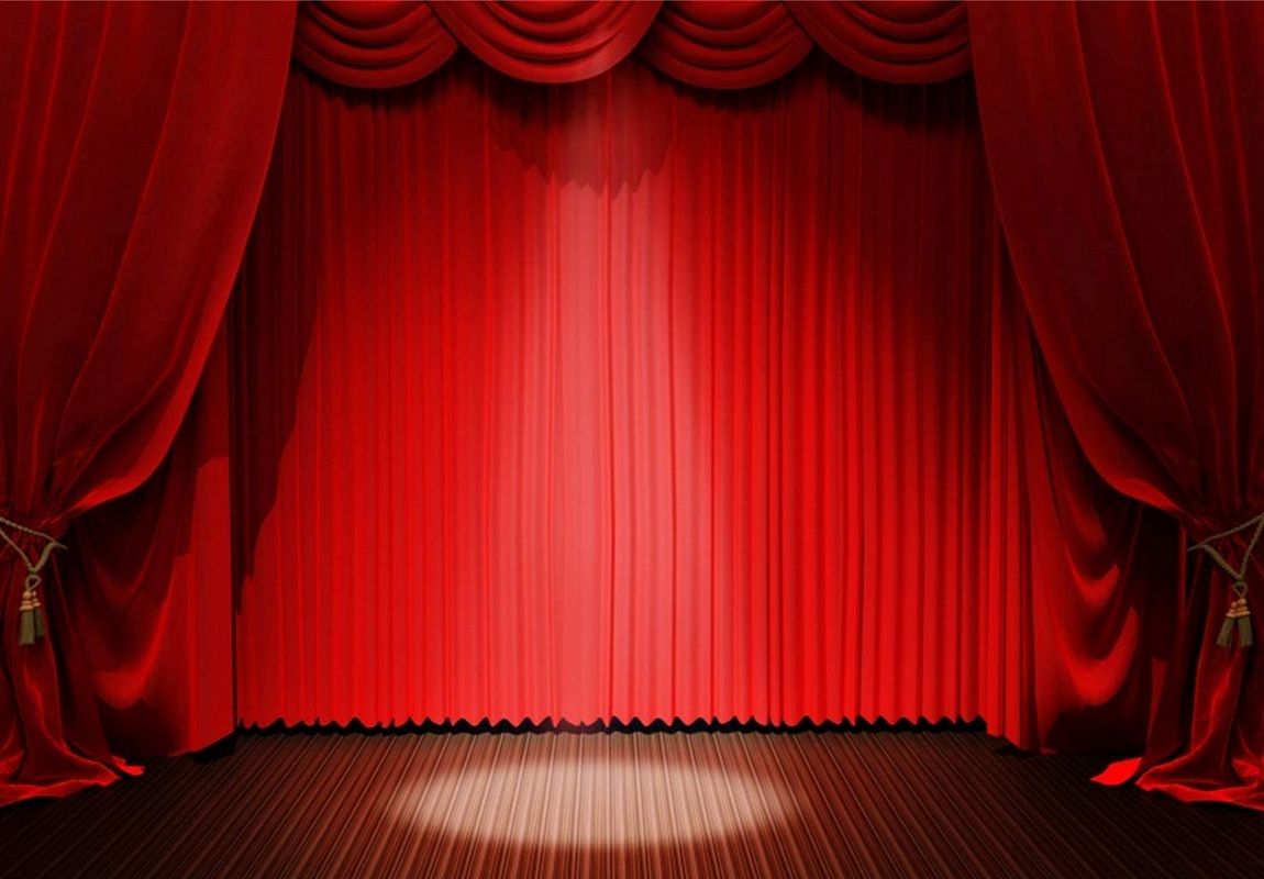 Stage Custom Birthday Backdrop Background Spotlight Photo Golden ration ...