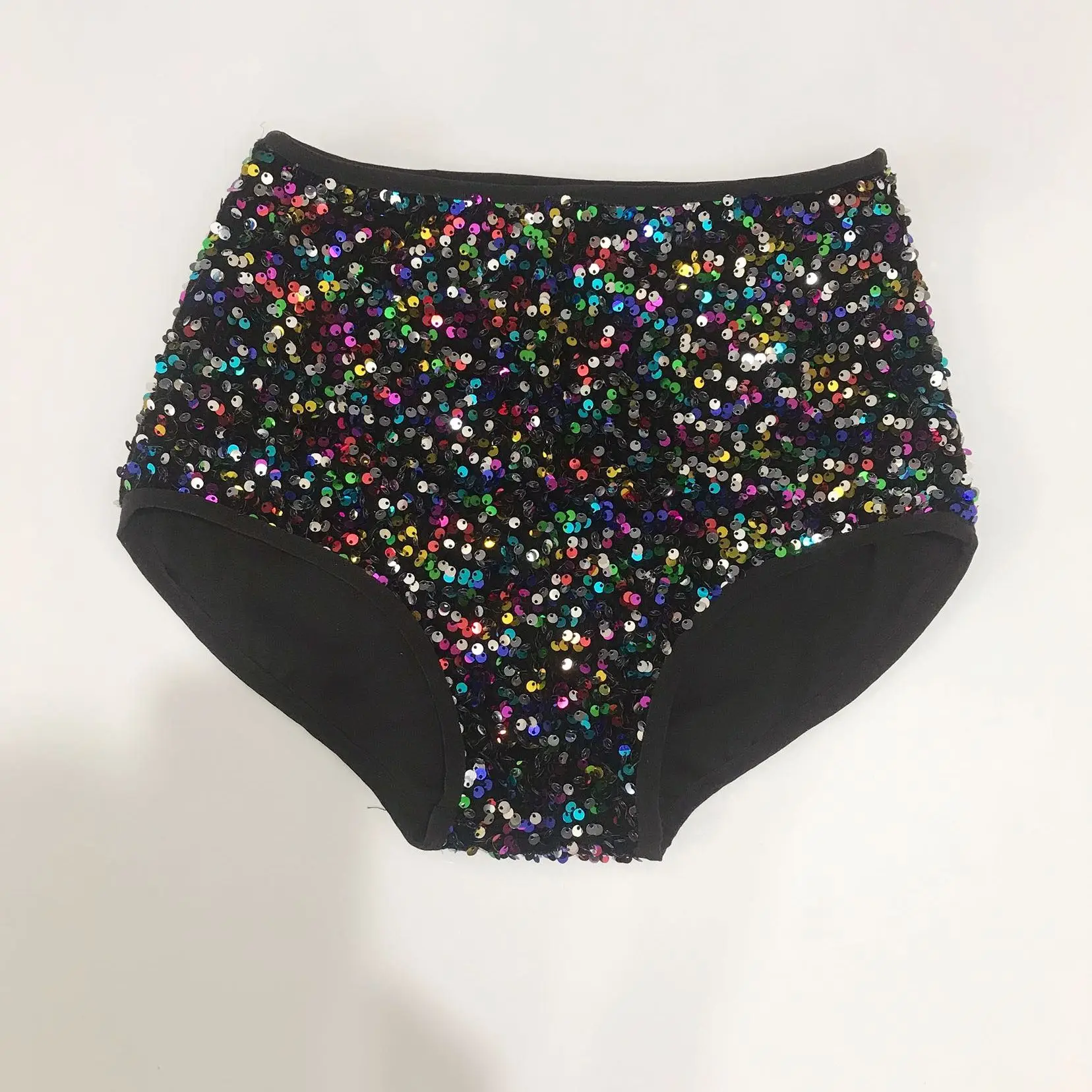 Stage Effect Super Shiny Piece In The Waist Bag Hip Shorts Sex ...